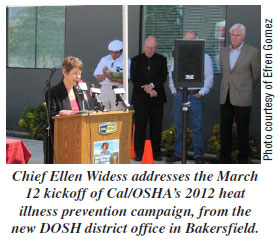 DOSH Kicks Off Heat Illness Prevention Season, Launches New Office ...