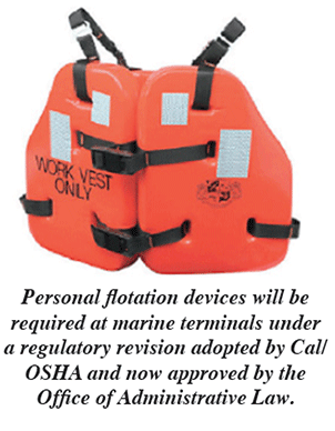 When Will PFD Rules Take Effect? - | CAL-OSHA Reporter