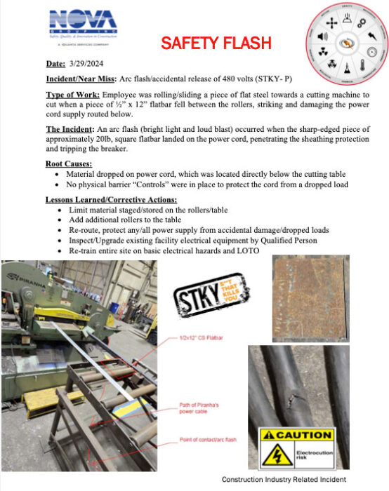 Nova-safetyn-flash - | CAL-OSHA Reporter