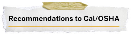 Cal/OSHA’s Progress Report to Auditor - | CAL-OSHA Reporter